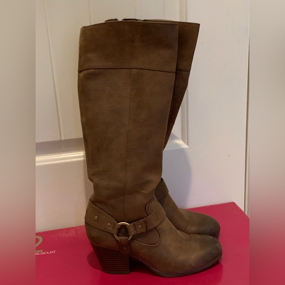 A2 By Aerosoles | Shoes | A2 By Aerosoles Nib 6 2 Medium Brown Boots ...